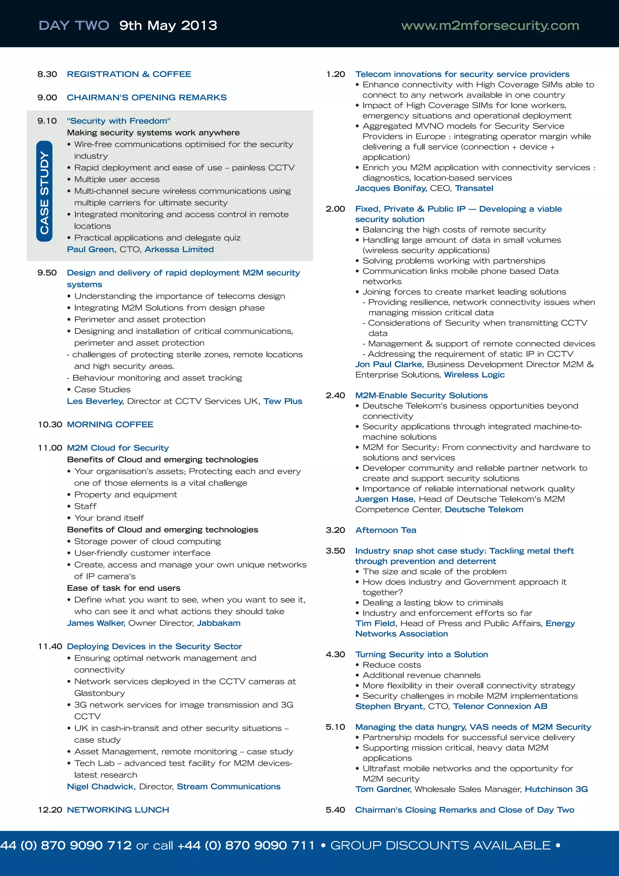 m2m for the Security Industry | PDF