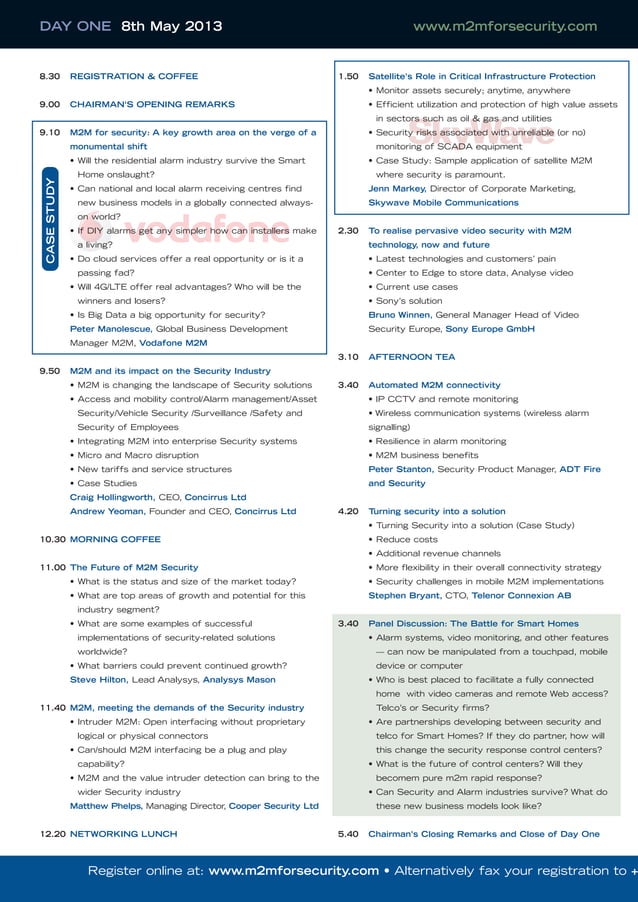 m2m for the Security Industry | PDF