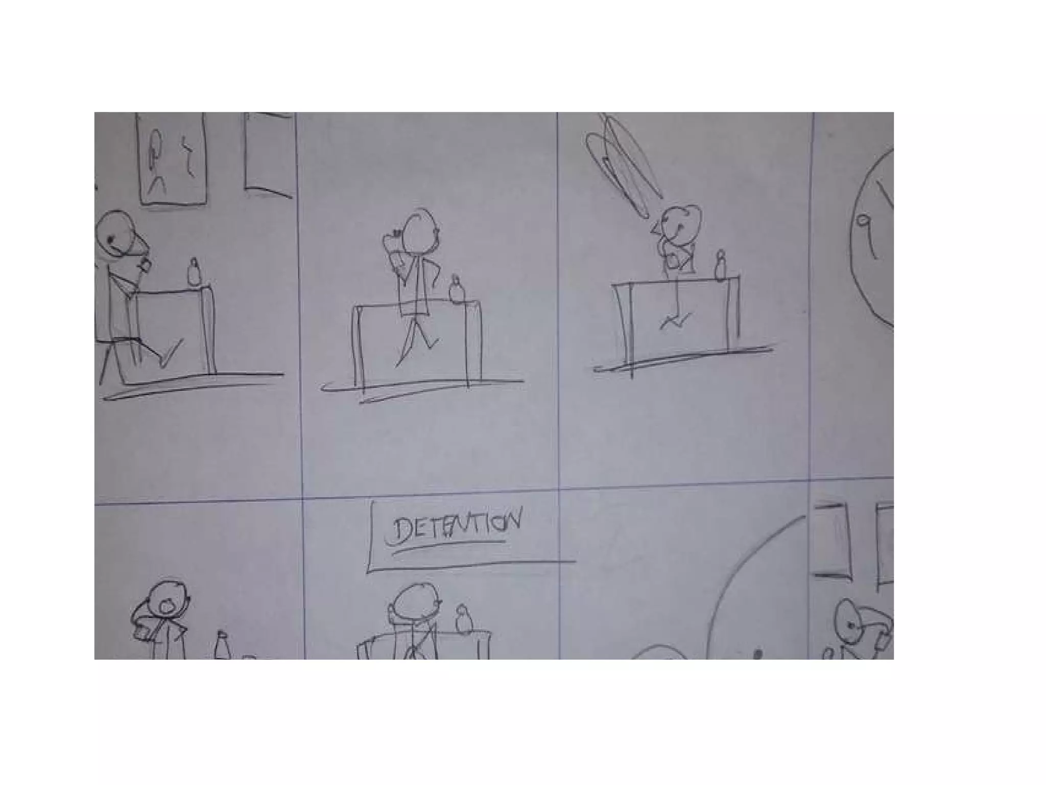 1st drafted media proposal storyboard | PPT