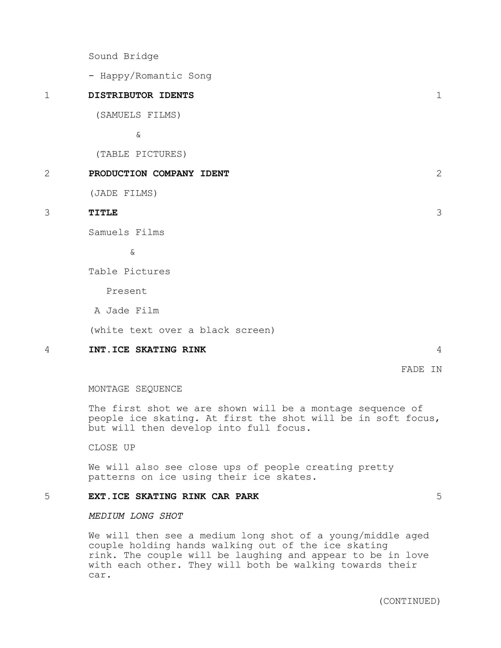 Jade - 1st draft of script | PDF