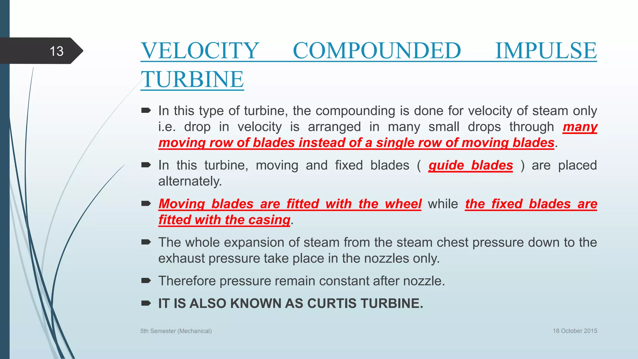 Steam Turbine | PPTX