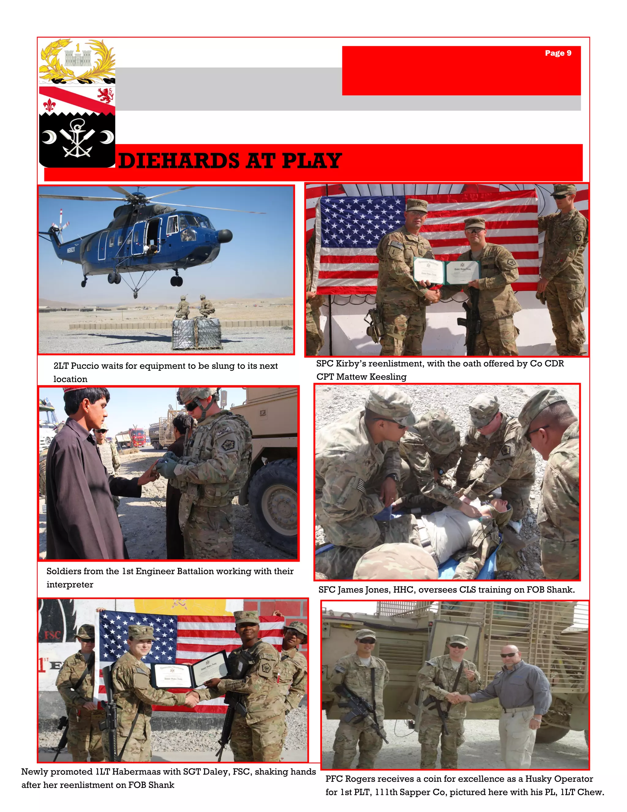 1st Engineer Battalion November Newsletter | PDF