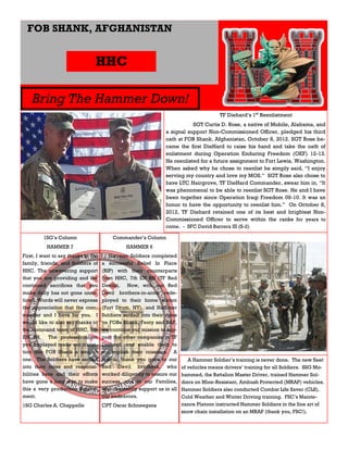 1st Engineer Battalion November Newsletter | PDF