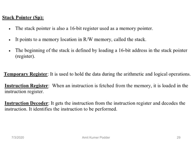 Micro-processor, Micro-controller and Peripherals | PPT
