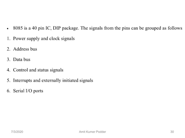 Micro-processor, Micro-controller and Peripherals | PPT