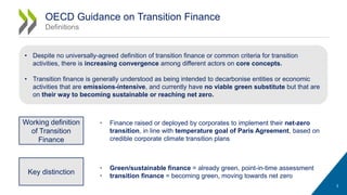 1st FGD OECD Guidance on Transition Finance - Elia Trippel & Valentina ...