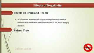 Presentation on Negativity | PPTX