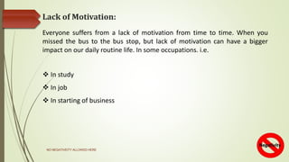 Presentation on Negativity | PPTX