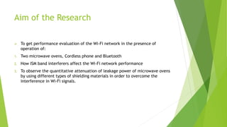 ISM band interference on Wi-Fi | PPTX