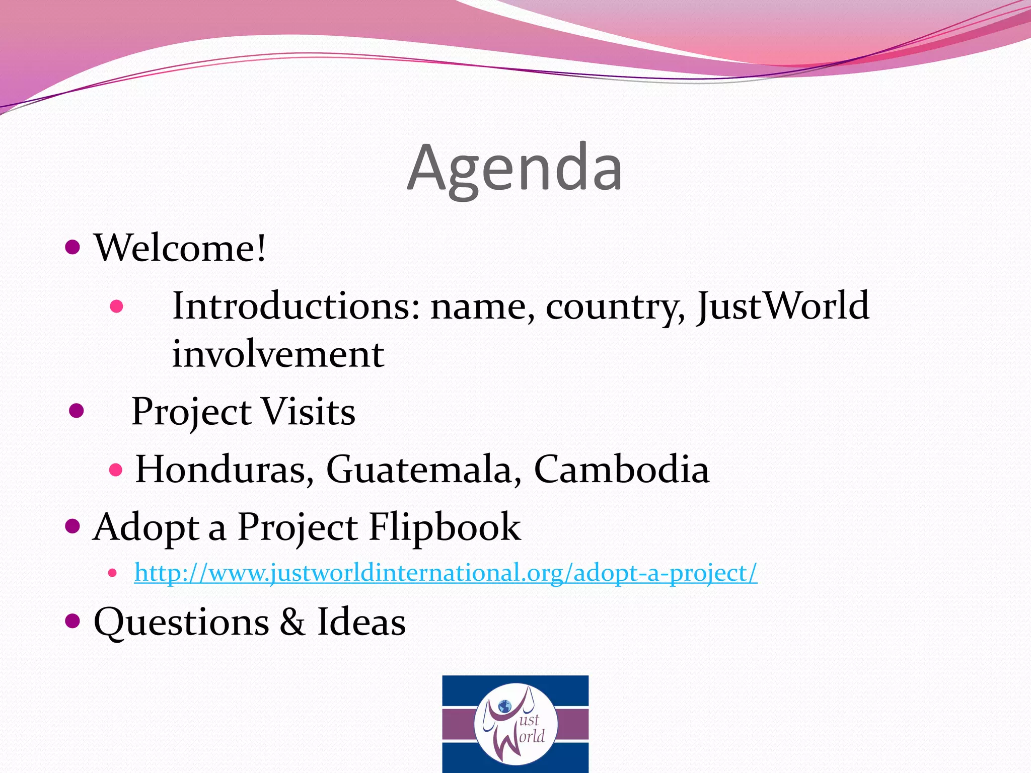 1st Global Conference Call | PPT