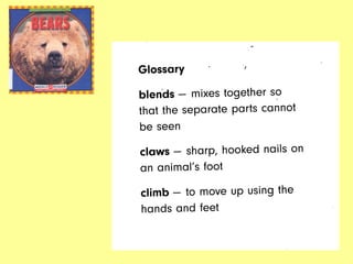 1st Glossary And Title Page | PPT