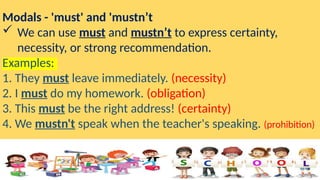 1STGR._ENGLISH9_Modals for teachers.pptx