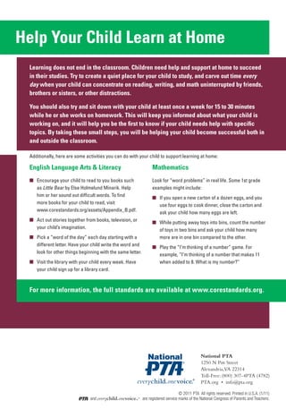 1st grade--Parent's Guide to Student Success | PDF