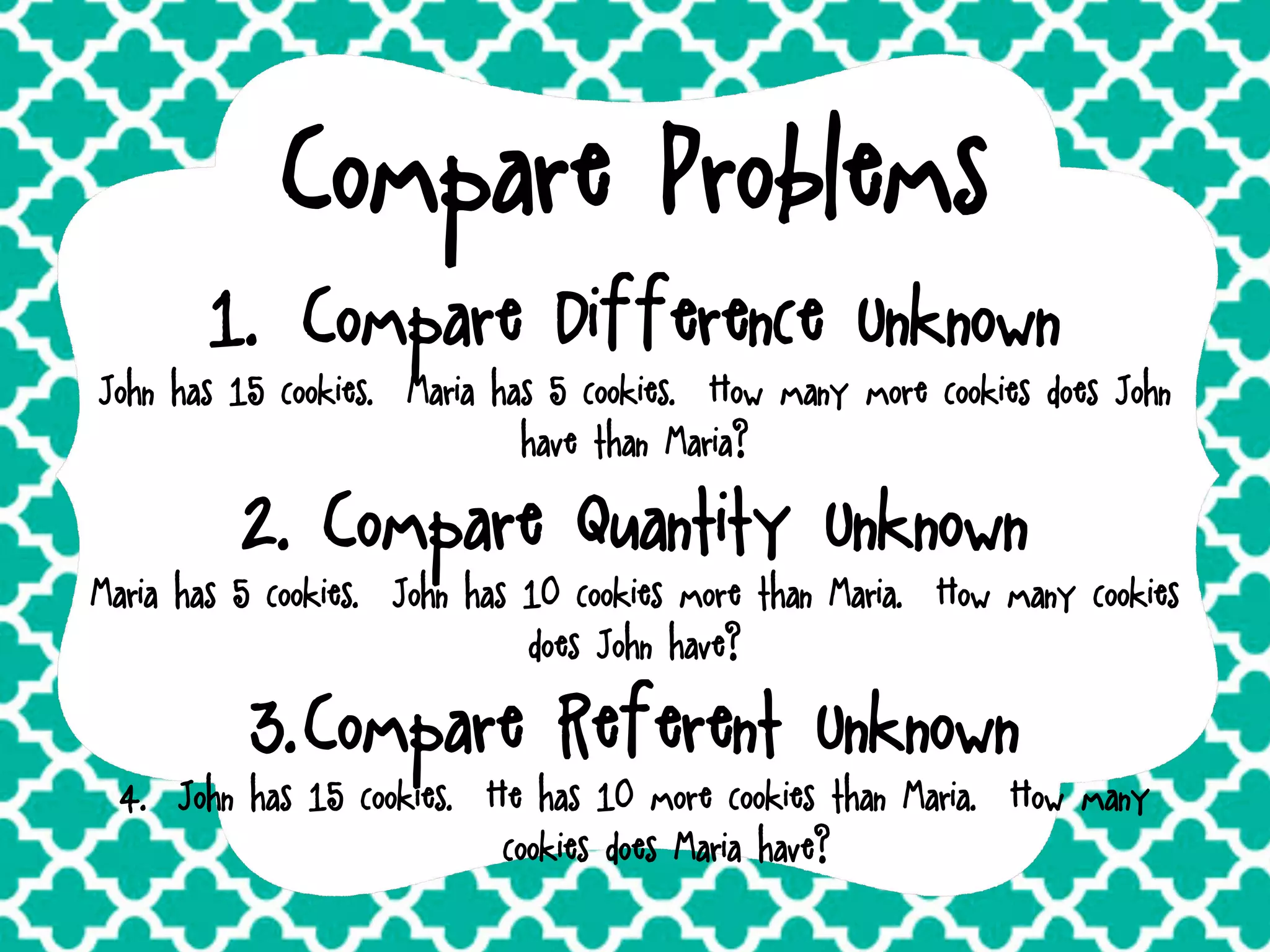1st Grade CGI Problem Solving | PPT