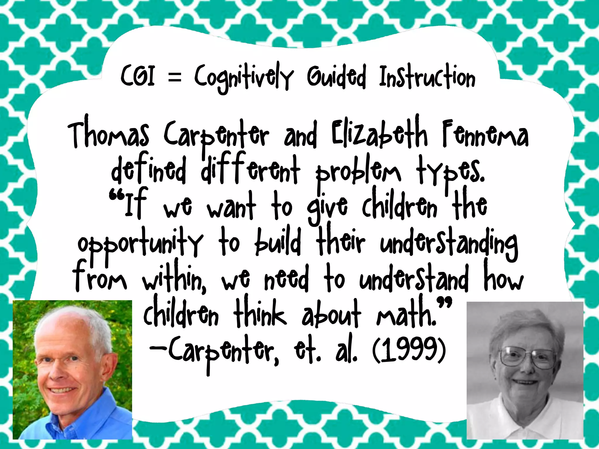 1st Grade CGI Problem Solving | PPT