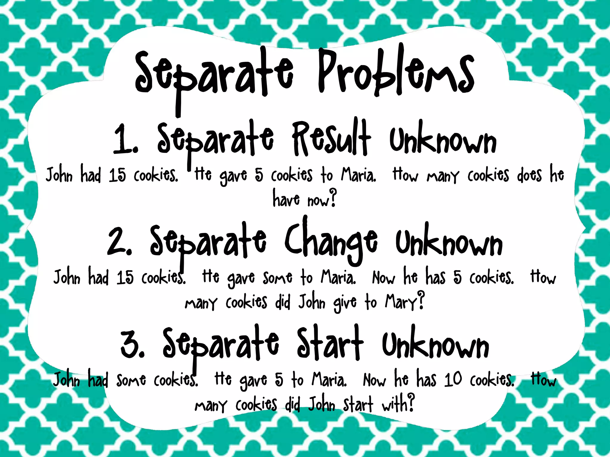 1st Grade CGI Problem Solving | PPT