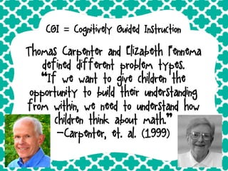 1st Grade CGI Problem Solving | PPT