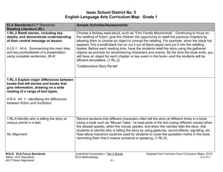 1st grade unit 2 2011 2012 | PPT