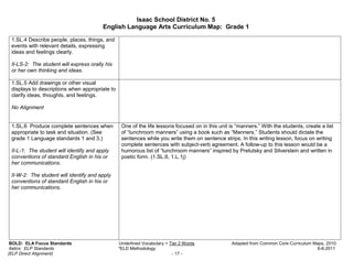 First Grade Unit Three 2011 2012 | PPT