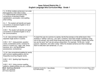 First Grade Unit Four 2011 2012 | PPT