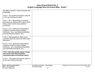 First Grade Unit Four 2011 2012 | PPT