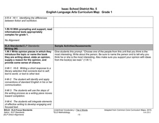 1st grade unit 5 2011 2012 | PPT