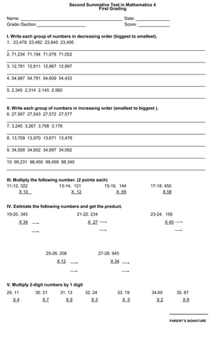 1st grading 2nd sum | PDF