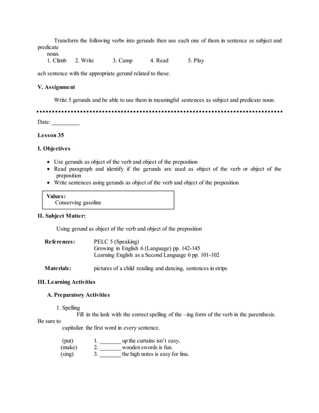 1st grading 4th grading english | PDF