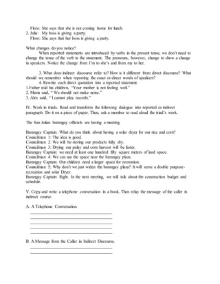 1st grading 4th grading english | PDF