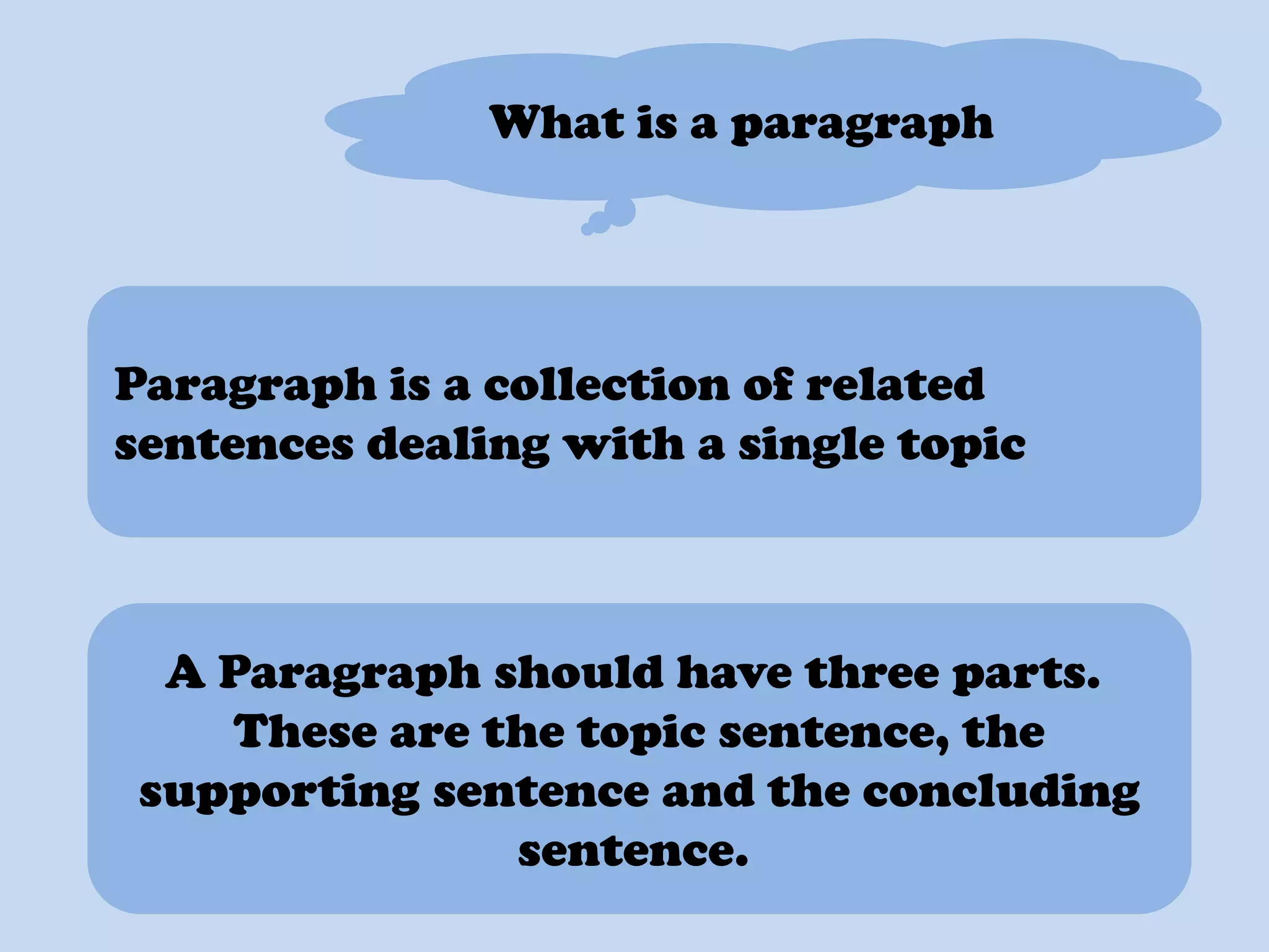 1st group ( 3 part of paragraph ) | PPTX