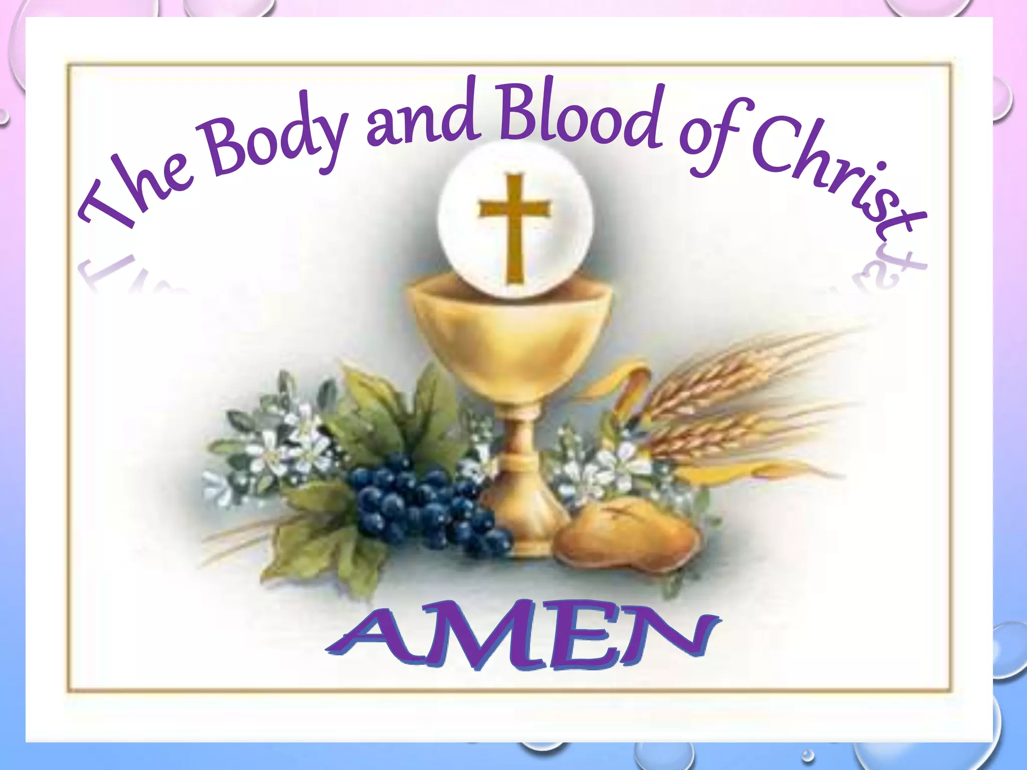 1st holy communion pp | PPTX