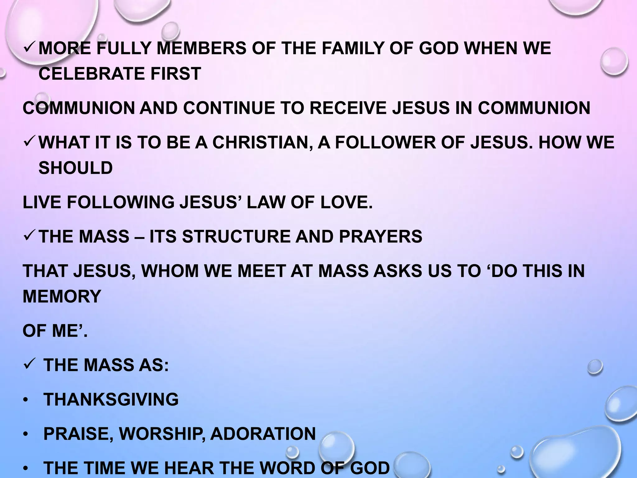 1st holy communion pp | PPTX