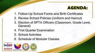 first homeroom parent-teacher Conference | PPTX