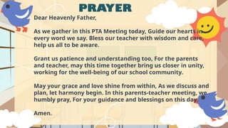 1st HOMEROOM PTA Meeting.pptx for kindergarten | PPTX