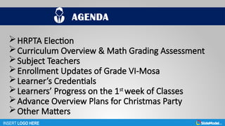 1st HRPTA Meeting Grade 6-Mosa for consultative meeting | PPTX