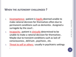 introduction to medical ethics and bioethics | PPTX