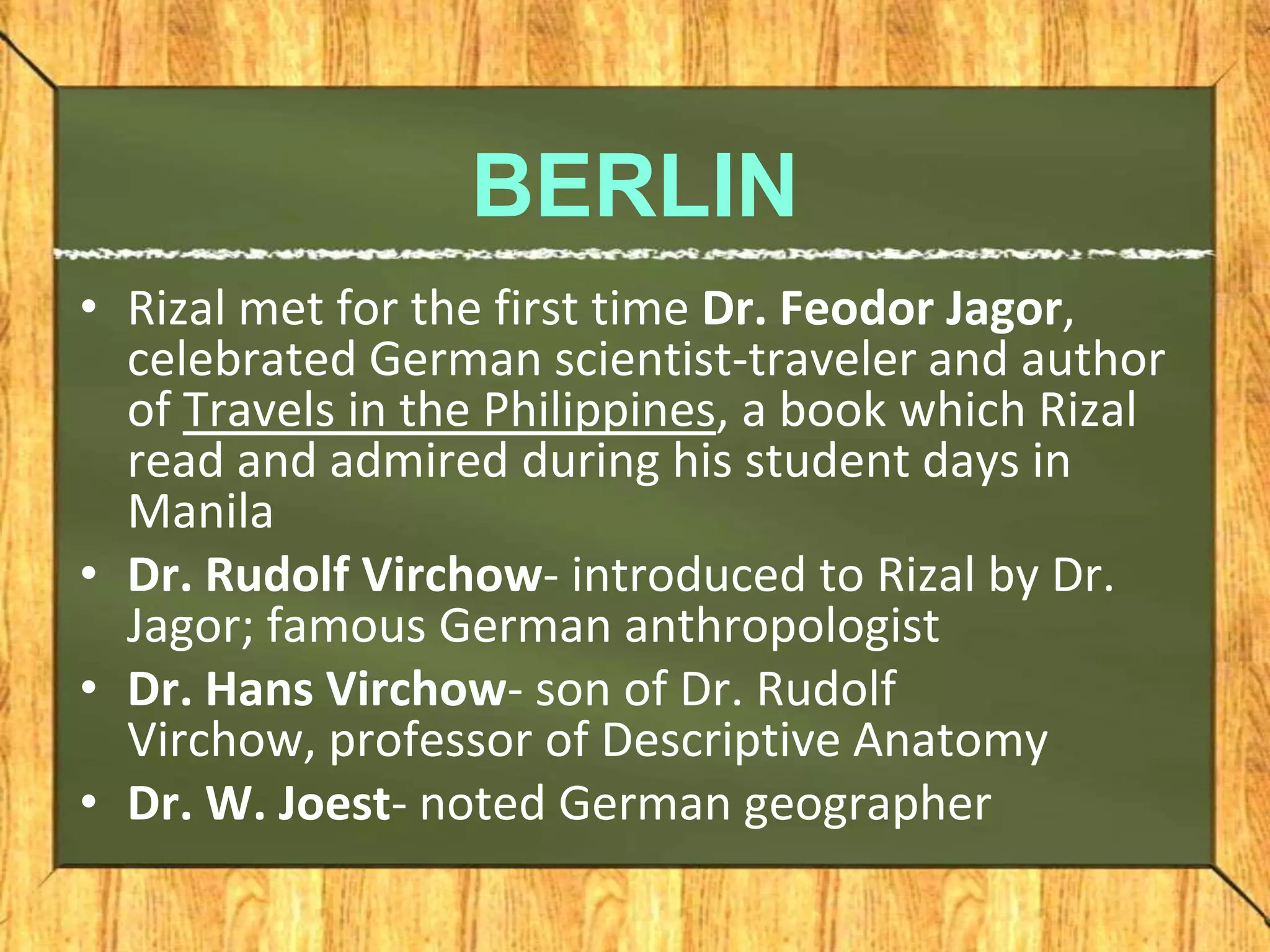 1st journey of rizal | PPTX