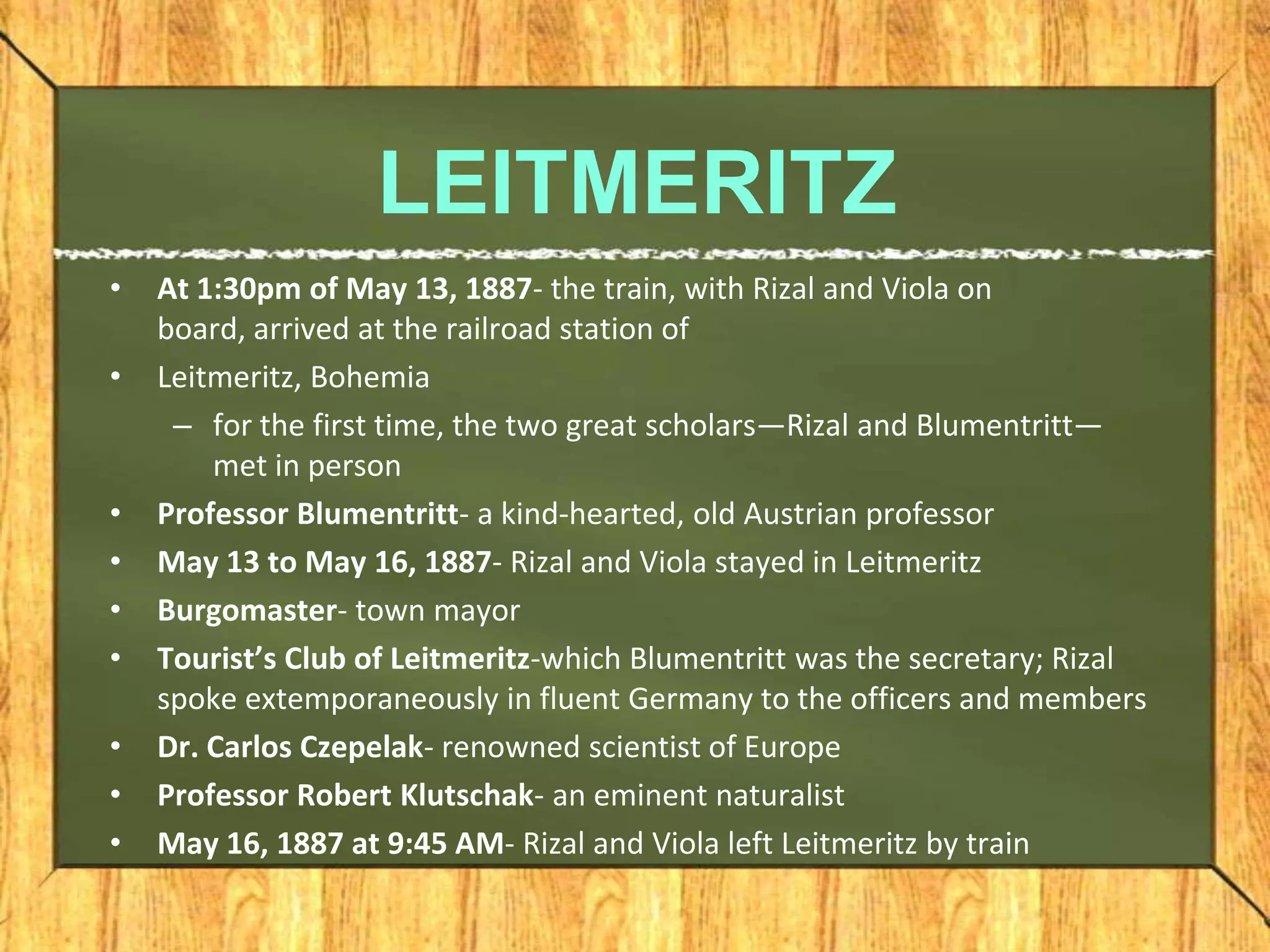 1st journey of rizal | PPTX