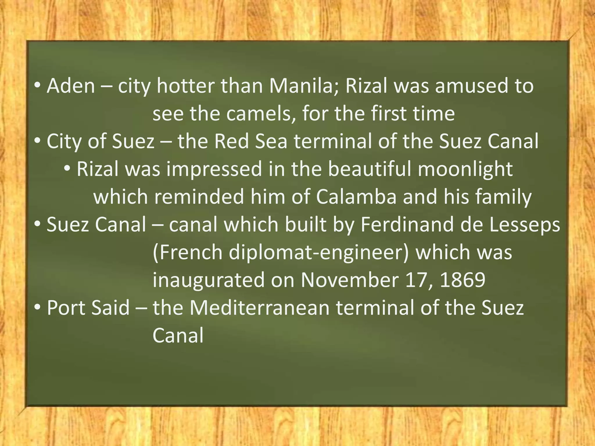 1st journey of rizal | PPTX