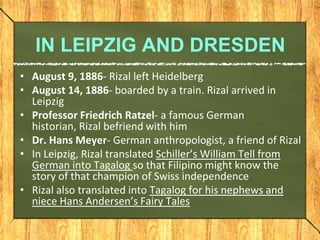 1st journey of rizal | PPT