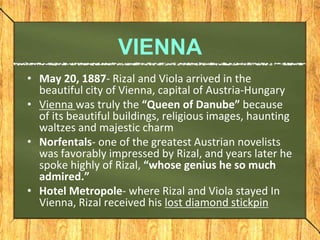 1st journey of rizal | PPTX