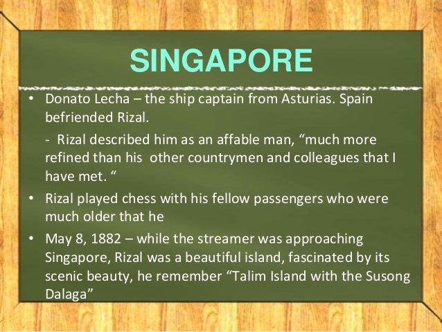 1st journey of rizal