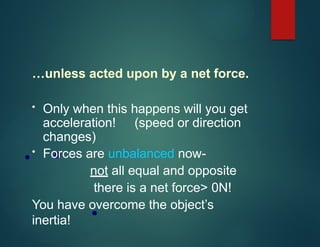 1st LAW OF MOTION.pptx Newton's Law of Motion | PPTX