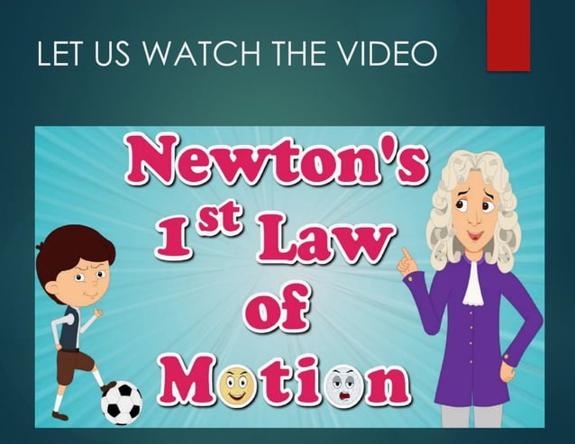 1st LAW OF MOTION.pptx Newton's Law of Motion | PPT