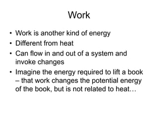 1st Law of thermodynamics. Basic understandings. | PPT