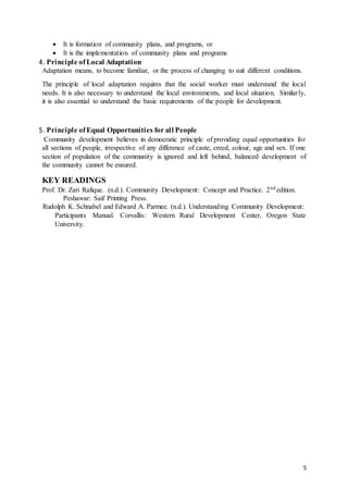 1st lec community development | DOCX