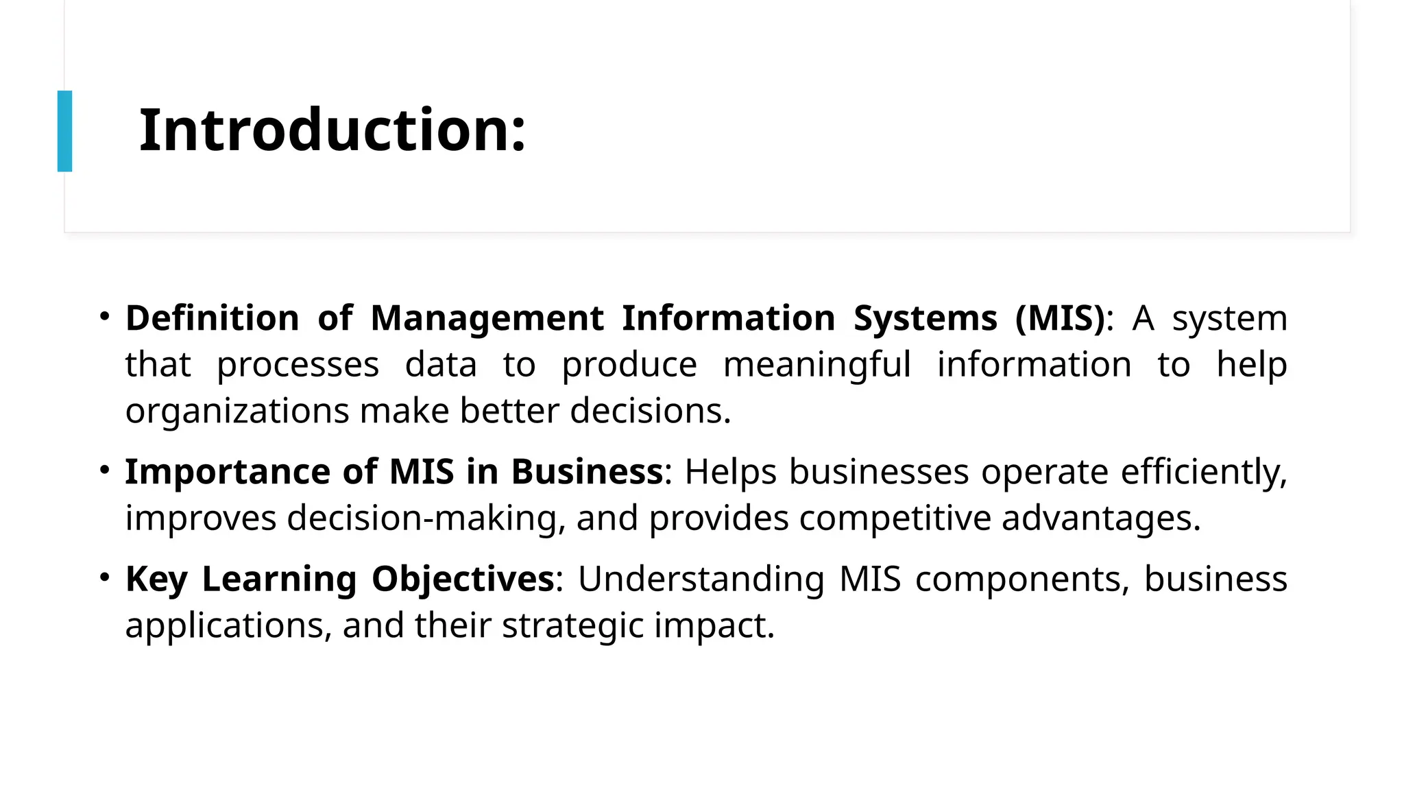 1st Lecture-An overview-MIS.pptx presentation | PPTX
