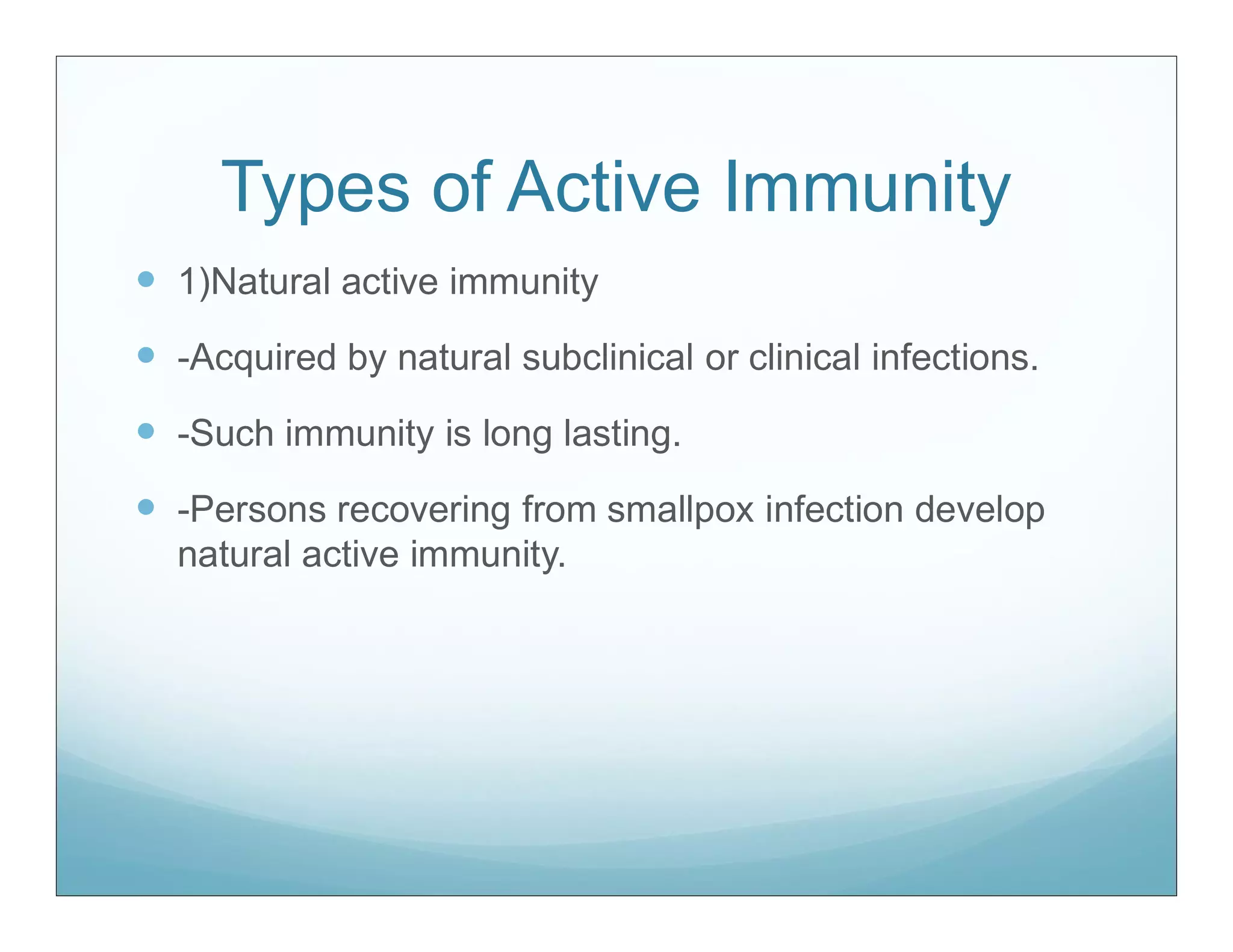 Types of Immunity and cells | PDF