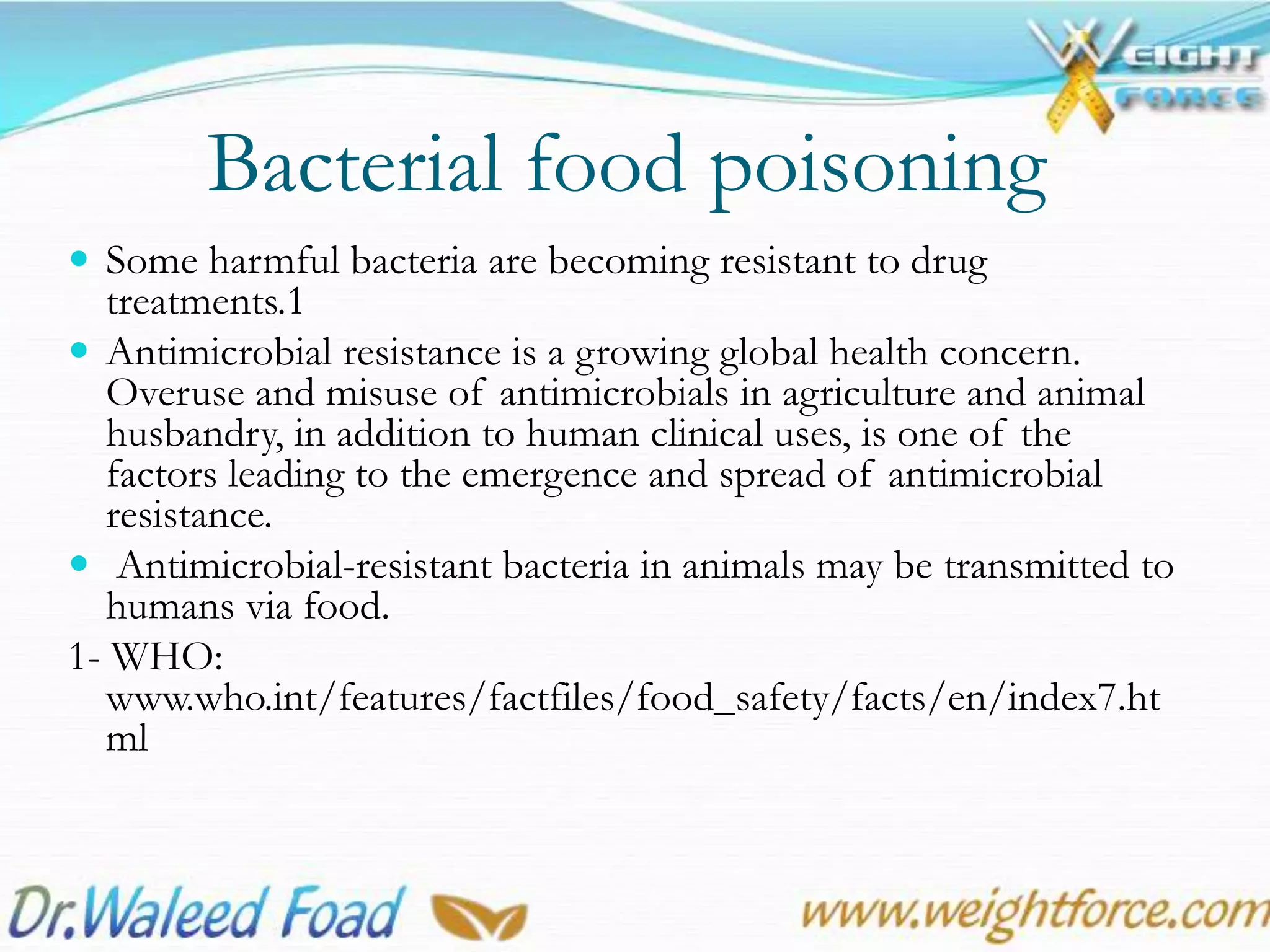 Introduction to Food Hygiene and Food Poisoning Microorganisms. | PPTX