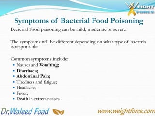 Introduction to Food Hygiene and Food Poisoning Microorganisms. | PPTX